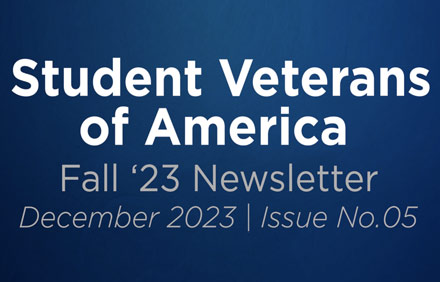 Student Veterans of America Witner 2024 Newsletter - Student Veterans ...